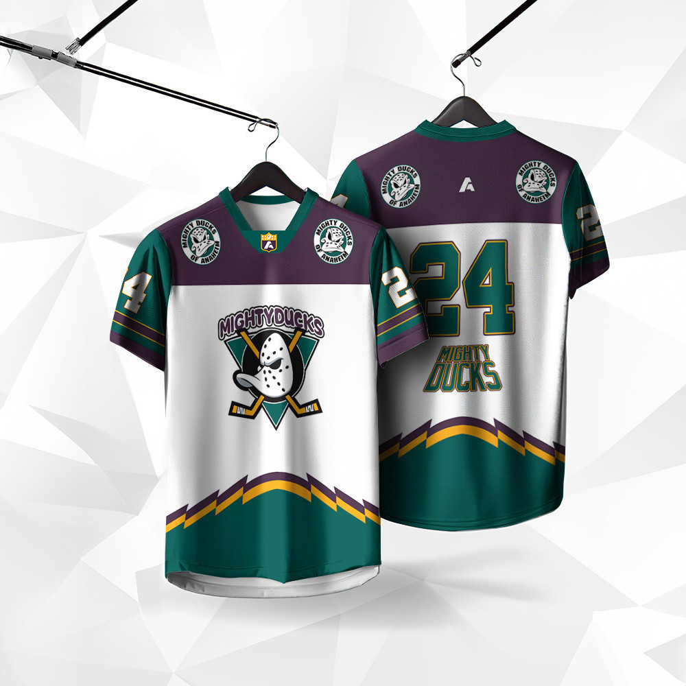 24 Size Choii Jersey Tshirt Lelaki 3d Ice Hockey Graphics Thailand ...