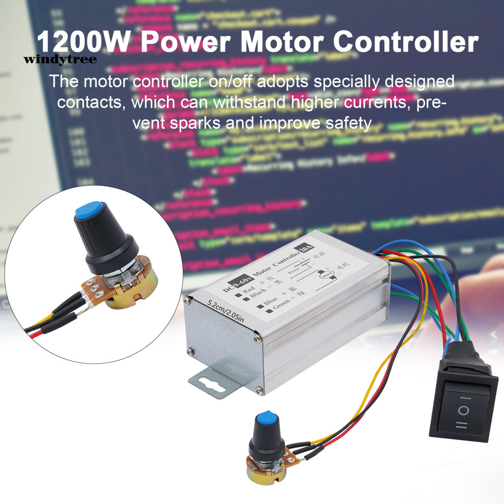 [W&T] 1200w Power Motor Controller Pwm Motor Speed Controller 1200w ...