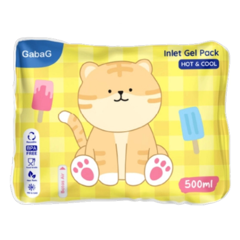 Gabag Inlet Ice Gel Pack Icepack Original Cooler Warmer (500mL) Big ...