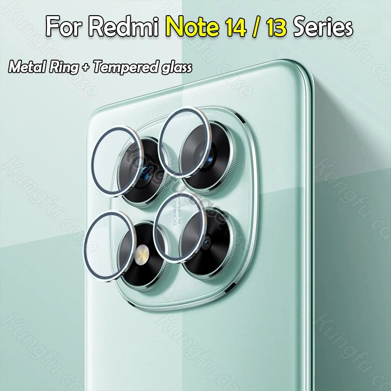 Metal Camera Ring Protector For Xiaomi Redmi Note 14 Pro Note14 Note13 ...