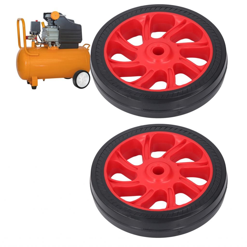 Soxii Air Compressor Wheels Easy Mobility Plastic and Rubber 6in for ...