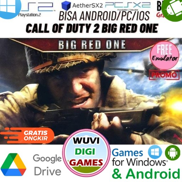 Selling PS 2 Call of Duty 2 Big Red One Games | Can be used on PC ...