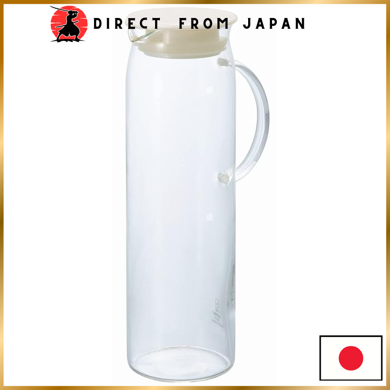 HARIO 1000ml Thermo Color Water Jug - White and Blue Variants | Shopee Malaysia