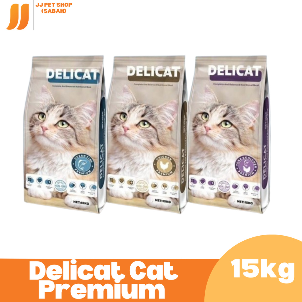 Delicat Cat Dry Food 15 | Shopee Malaysia