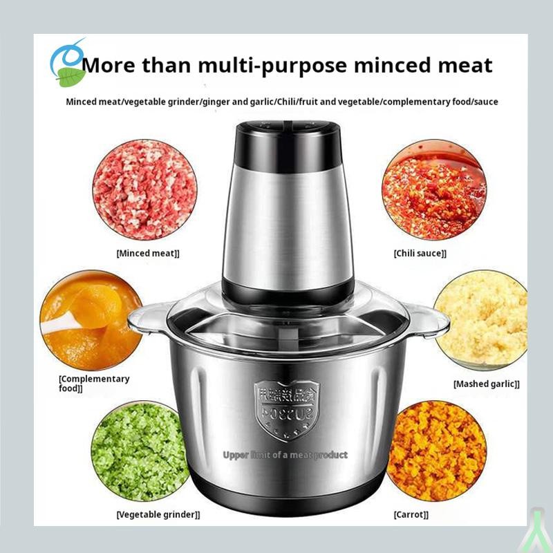 2 L/3L Iceblended Meat Food Blender Ice Crushing 4Blade Stainless Steel ...