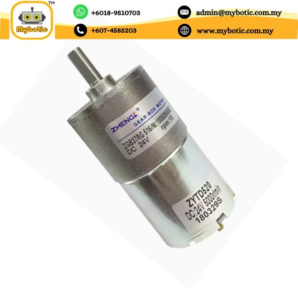 12v DC Motor, DC Gear Motor - RPM5/ RPM15/ RPM50/ RPM60/ RPM87/ RPM105 ...