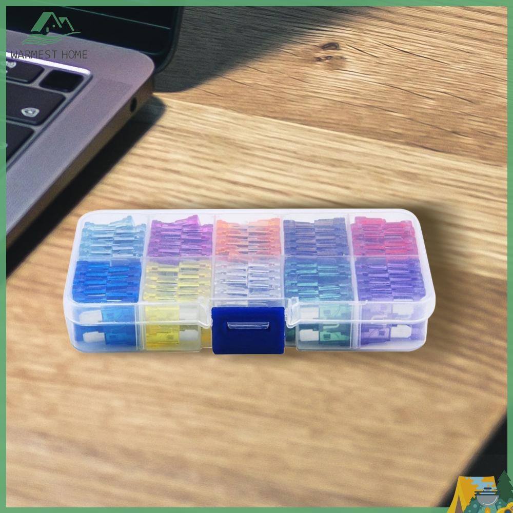 {Warm} - 100Pcs Blade Type Fuse Set with Box 10 Types Auto Fuse Kit Car ...