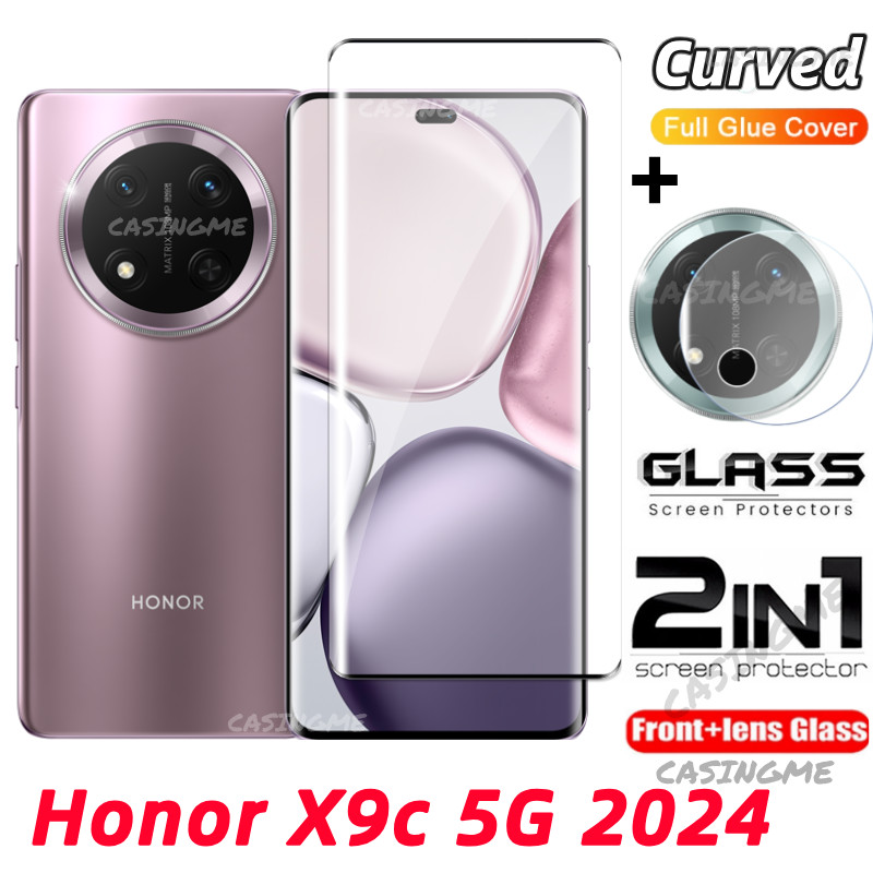 Honor X9c 5G 2024 Film 2 in 1 Screen Protector For Honor X9c HonorX9c X9 X9b X9a a b c 9c Smart ...