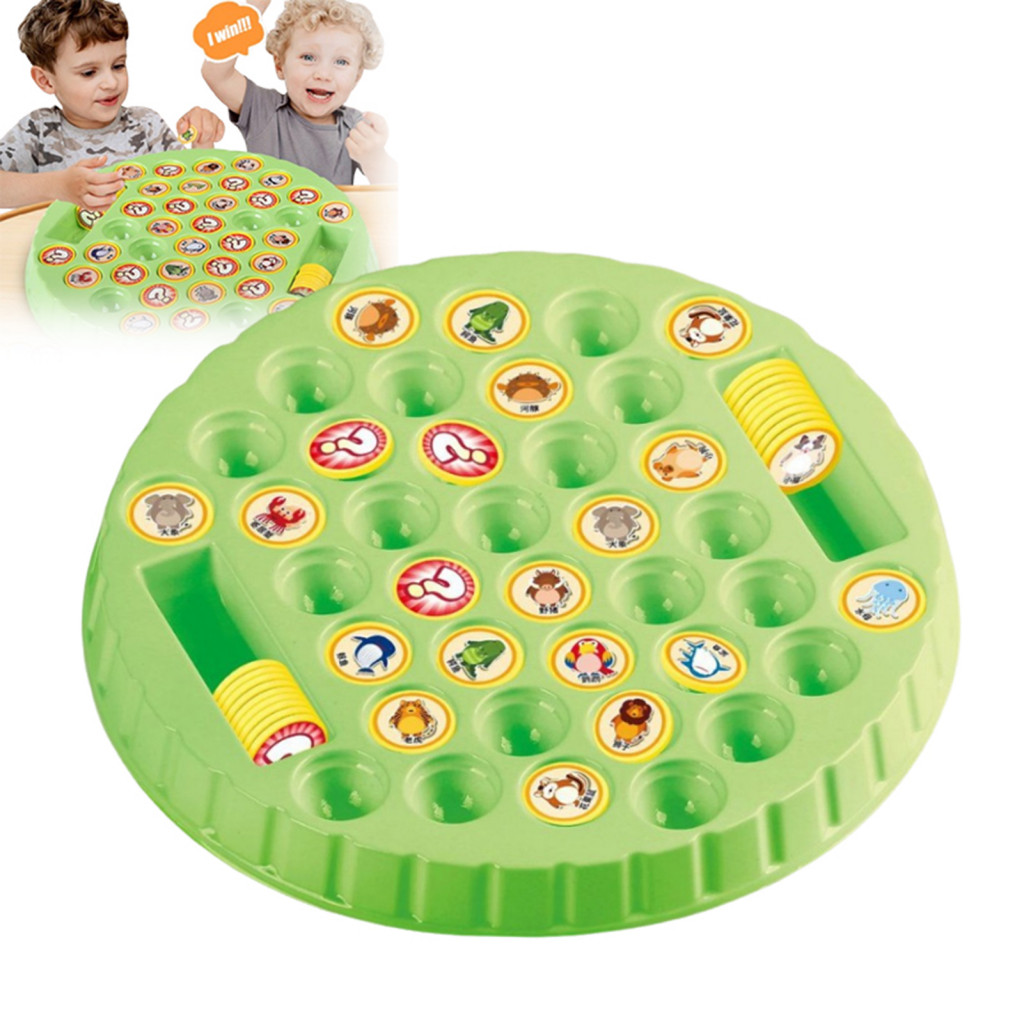 Flipping Board Game Educational Memory Challenge Toy Fun 2 Player ...