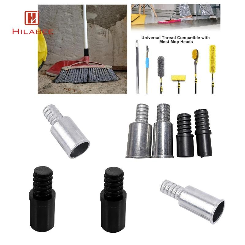 [UsusexaMY] Replacement Push Broom Handle Threaded Tip Mop Accessories ...