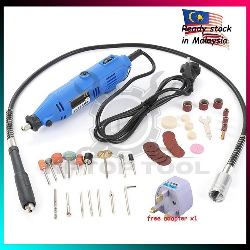 3mm Full Set Mini Electric Drill Grinder Mini Die Grinder Rotary Tool ...