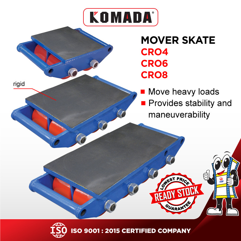 TTF RACK™ (CRO) 6/8/12 Ton Mover Skate Fixed Skate Heavy Duty ...