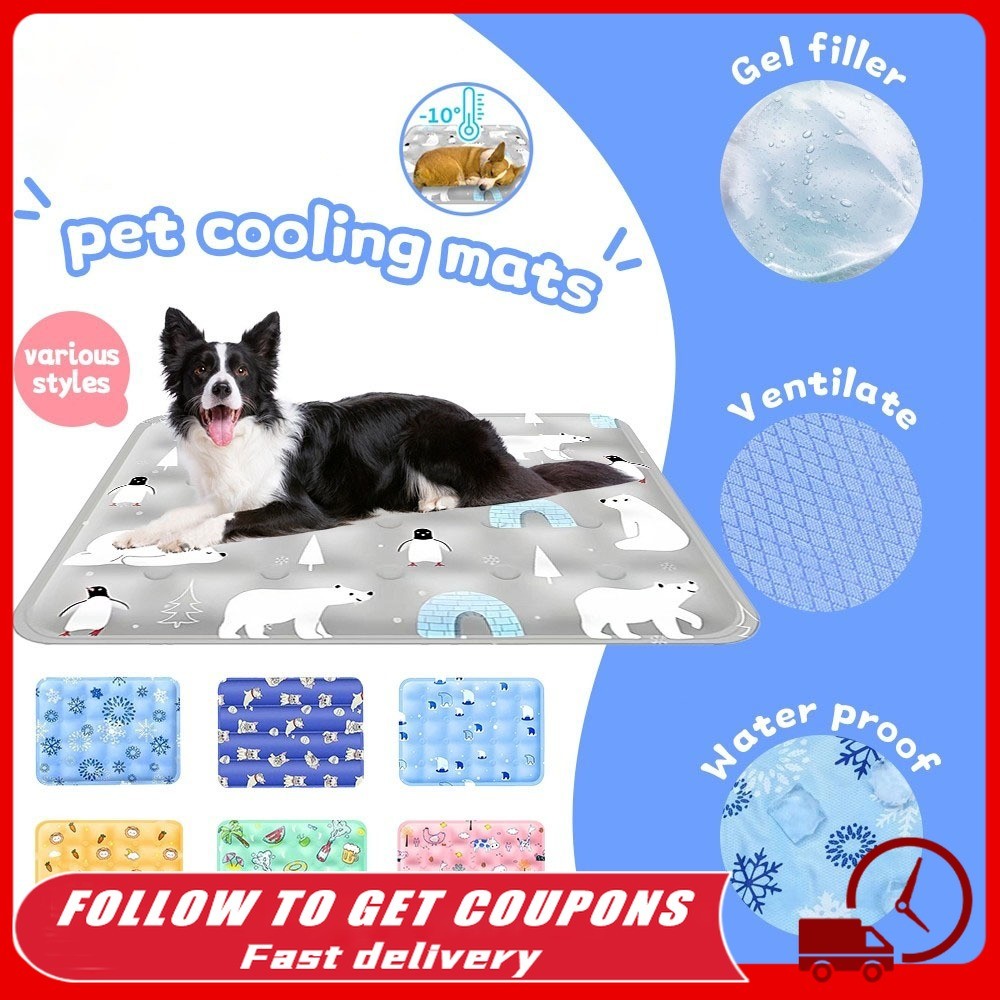 Pet Cooling Mat Summer Pet Ice Mat Rabbit Mat Cat Cooling Mat Dog Ice ...