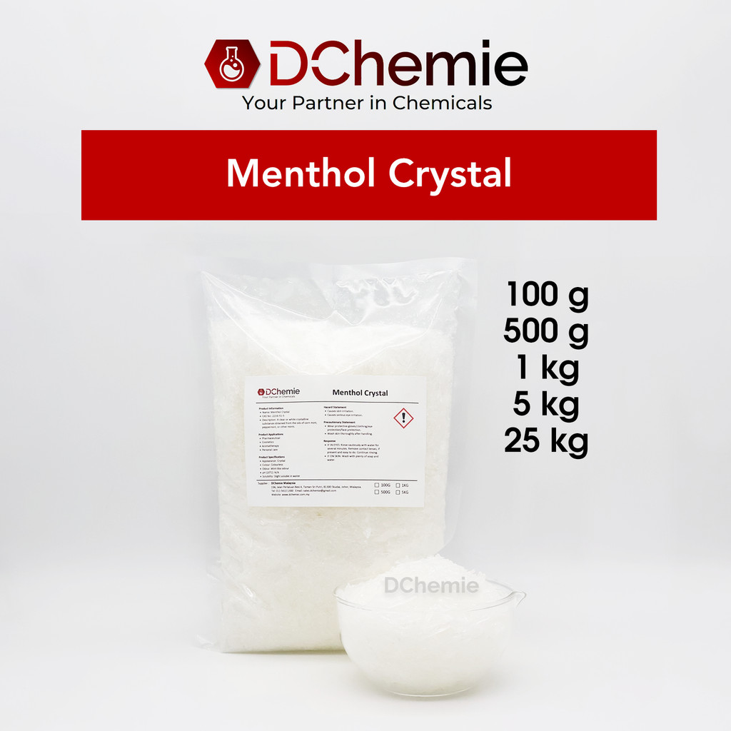 Menthol Crystal, USP BP Grade | Shopee Malaysia
