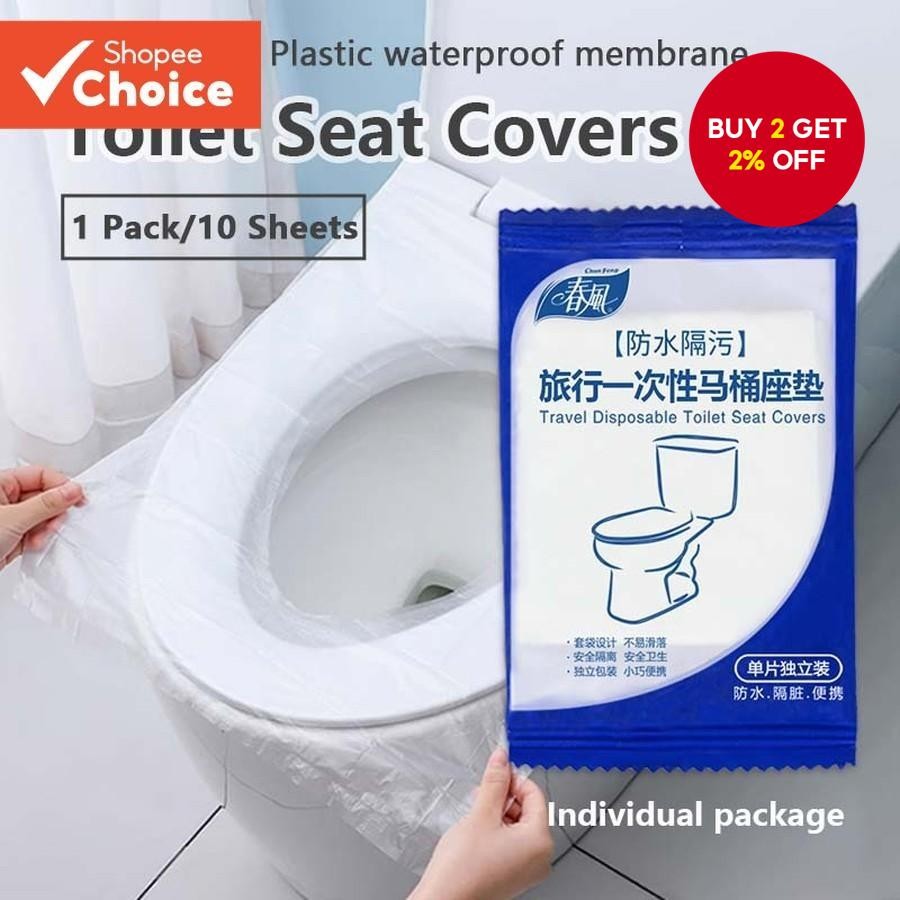 10 Packs Pregnant Women Dedicated Disposable Toilet Seat Toilet Seat ...