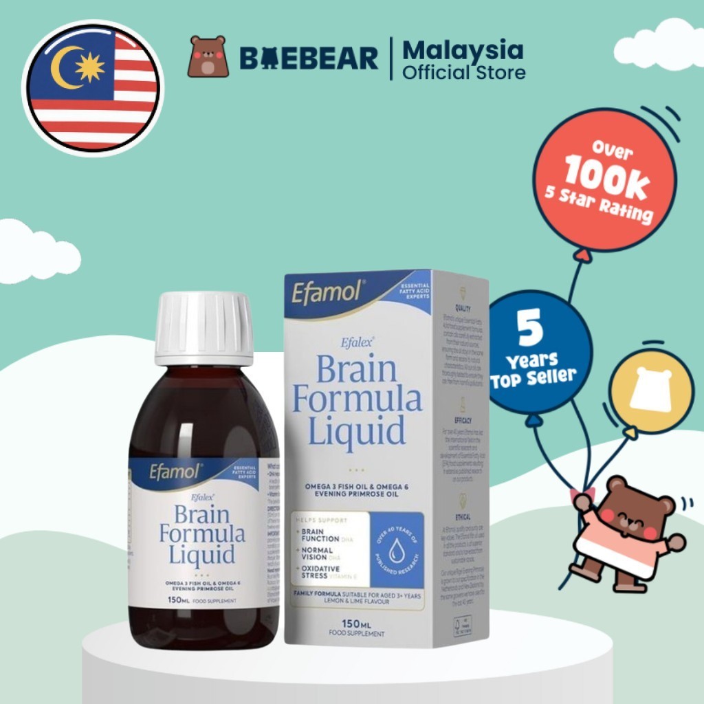 Efamol Efalex Brain Formula Liquid 150ml | Shopee Malaysia