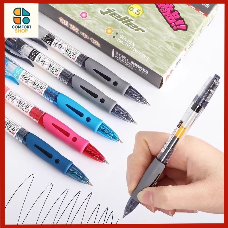 0.5 mm school office supplies /black signature pens /fast and dry ...