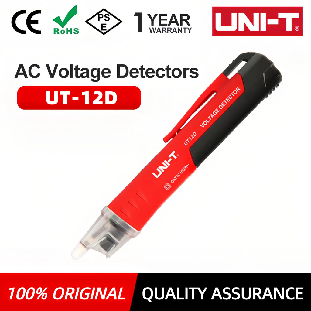 UNI-T UT12D AC Voltage Detector Non Contact Voltage Tester 24V-1000V ...