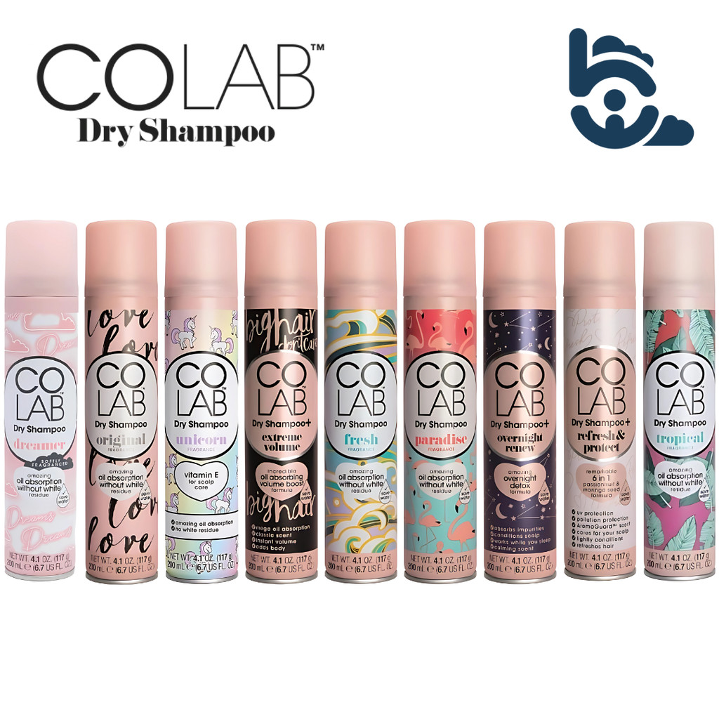 Colab Dry Shampoo (200ml) | Shopee Malaysia