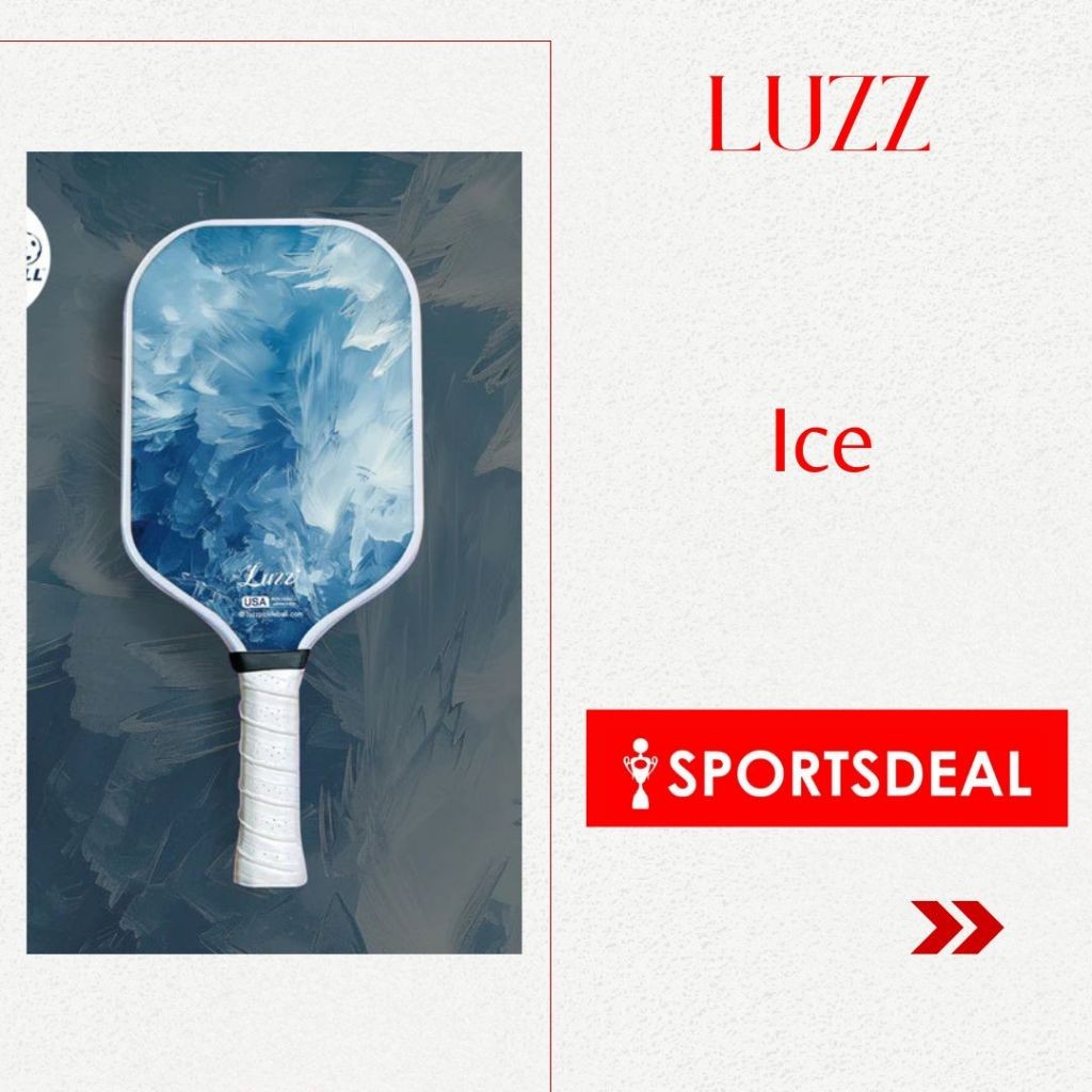 Luzz Pickleball Ice Original Pickleball Paddle (16mm) T700 Carbon Fiber ...