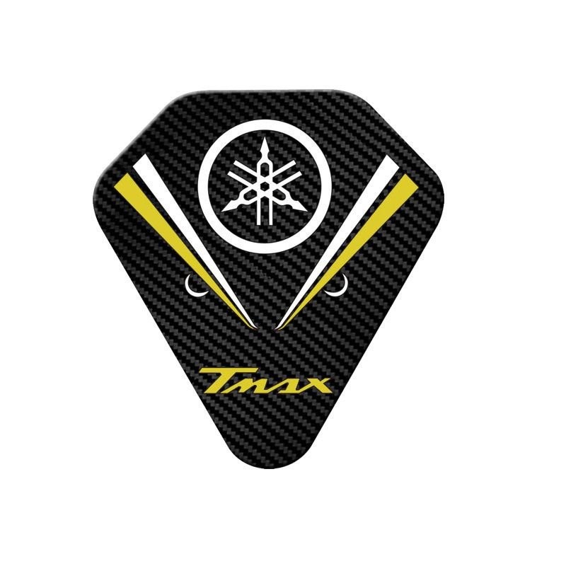 Untuk Yamaha TMAX530 TMAX560 TMAX750 Pelekat Hiasan Cermin Depan Logo ...