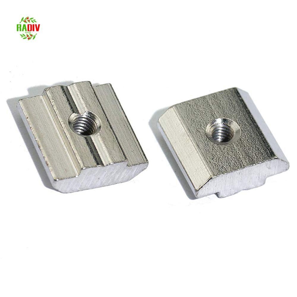 RADIV Hammer Nut M3 M4 M5 M6 T Block Square T-Track Sliding T Slot Nut | Shopee Malaysia