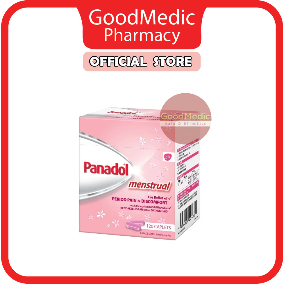 Panadol Menstrual Tablet (10 Tablets) Period pain & discomfort 经痛止痛 ...