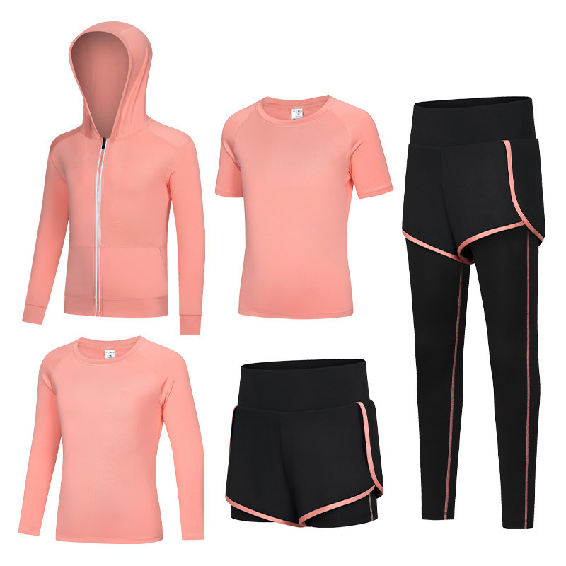 Premium Quality Girls' Sportswear Set - Dance, Yoga, and Fitness 5 ...