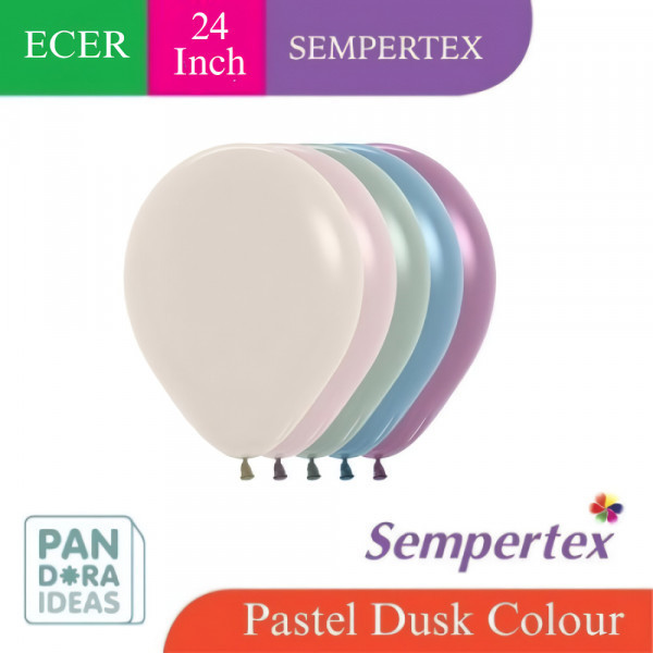 Retail 24" Latex Balloon Brand Sempertex | Pastel Dusk Color | Shopee ...