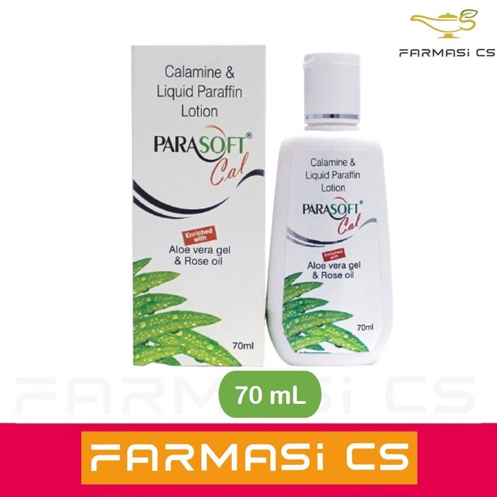 Parasoft Cal Calamine & Liquid Paraffin Lotion 70mL EXP:12/2025 ...