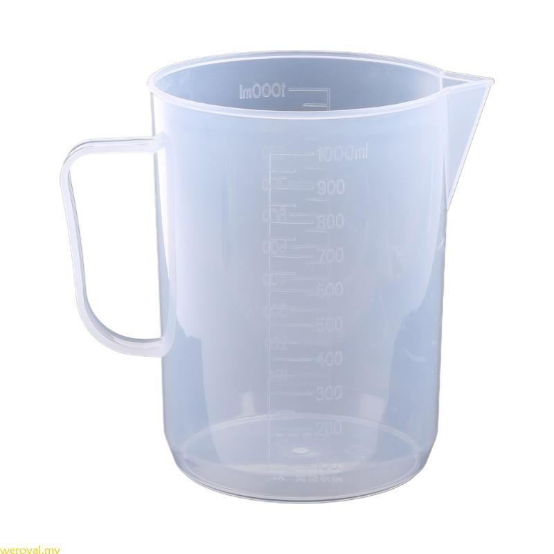 weroyal Plastic Measuring Cups Jugs Measuring Pitcher Beaker Measured ...