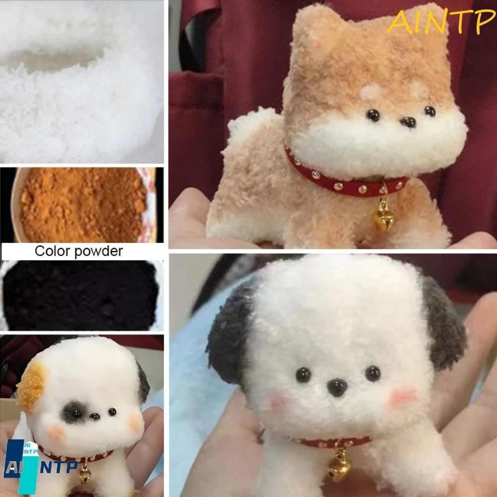 AINTP Dog Plush Iron Wire Strip, Dog Felt Strip Dog Plush Twist Stick ...