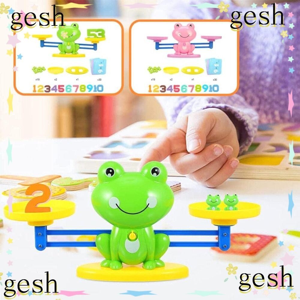 GESH1 Frog Balance Counting Toy, Funny Mathematical Toys Early ...