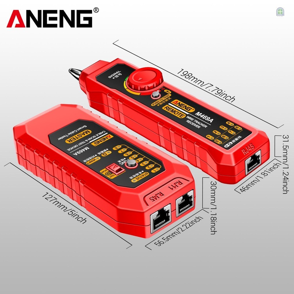 Network Cable Tester Line Check The Line of And Network M469A Cable ...