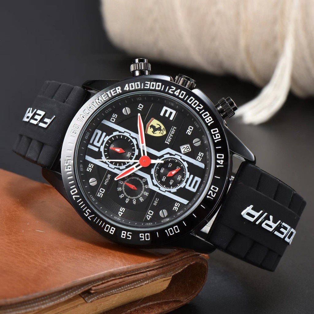 Ferrari Ferrari Men's Casual Watch Ferrari Dial Strap Bracelet Quartz ...