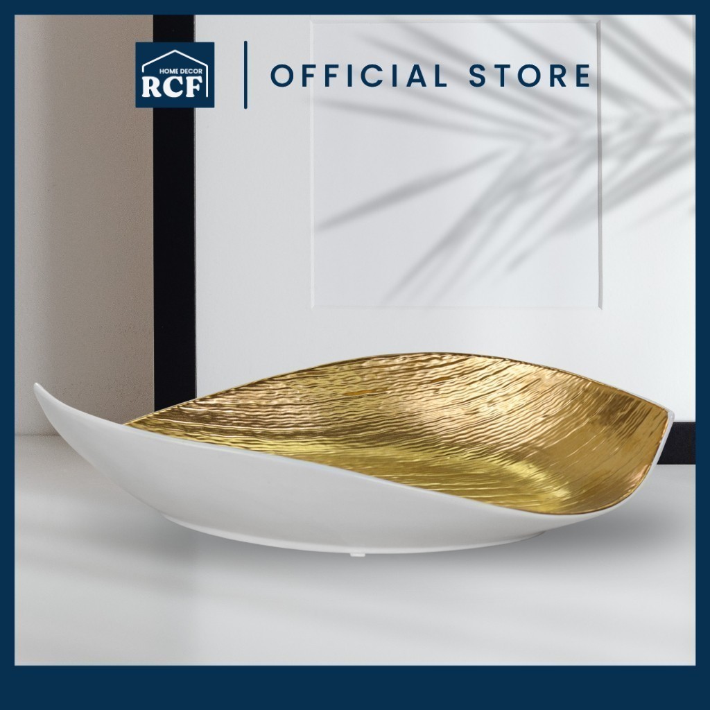 RCF Minimalist Luxury Organic Design Fruit Platter Ceramic Decor Plate ...