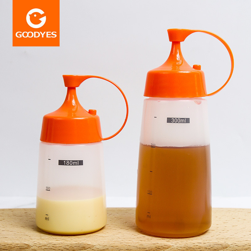 Botol sos yang diekstrusi berskala, botol jam plastik yang diekstrusi ...