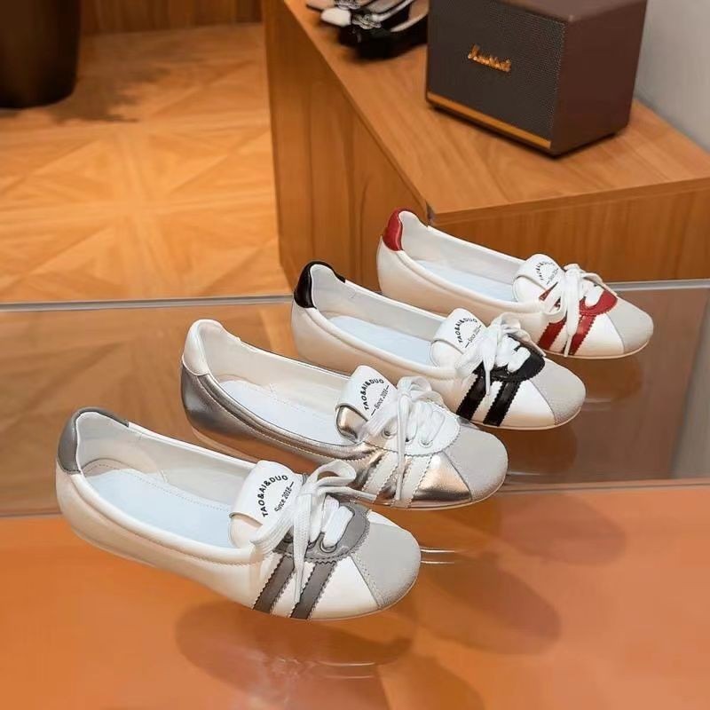 2024 gaya baru stail Perancis Mary Jane kasut wanita musim panas tapak ...