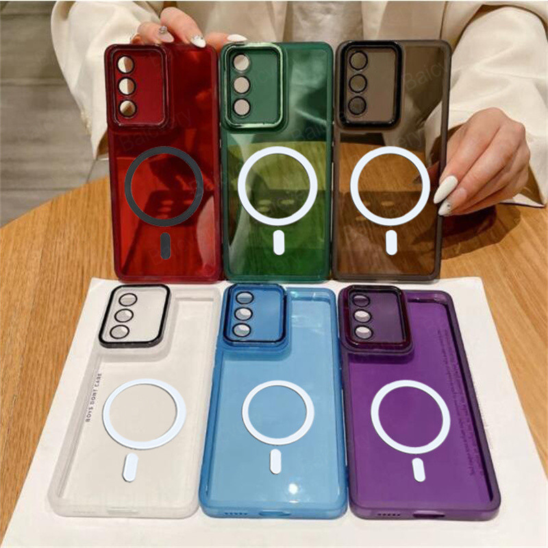 OPPO A3 Pro 5G CPH2665 Case Colorful Magnetic Wireless Charging Camera ...