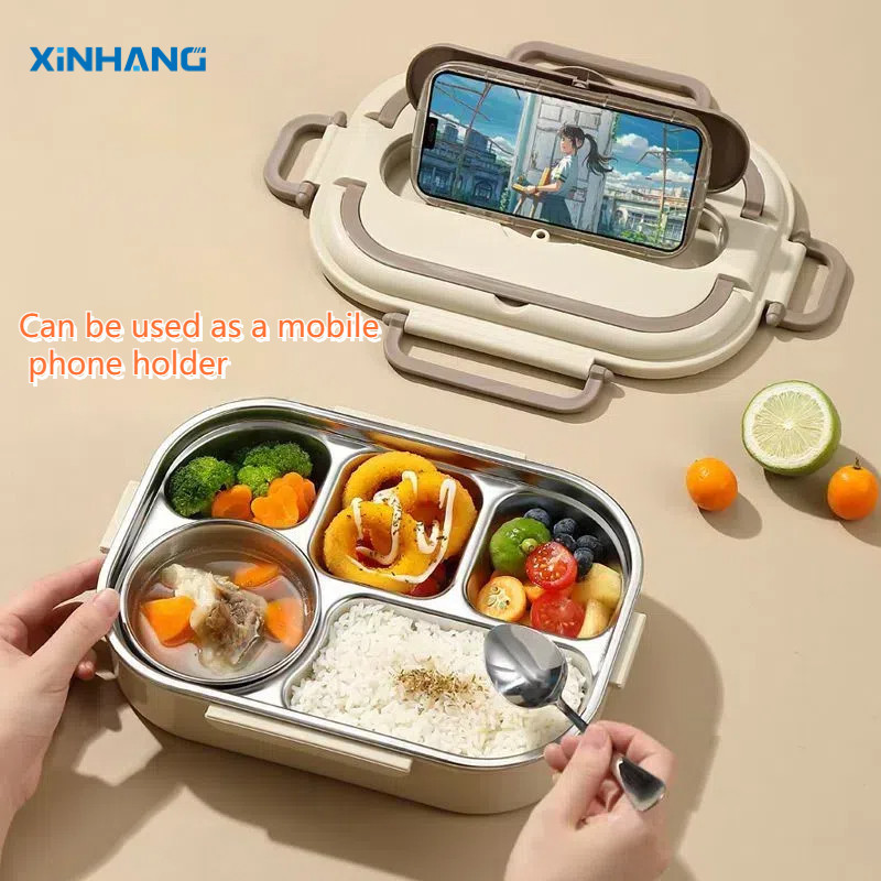 Student Portable 304 Stainless Steel Insulated Lunch Box Lunch Box ...