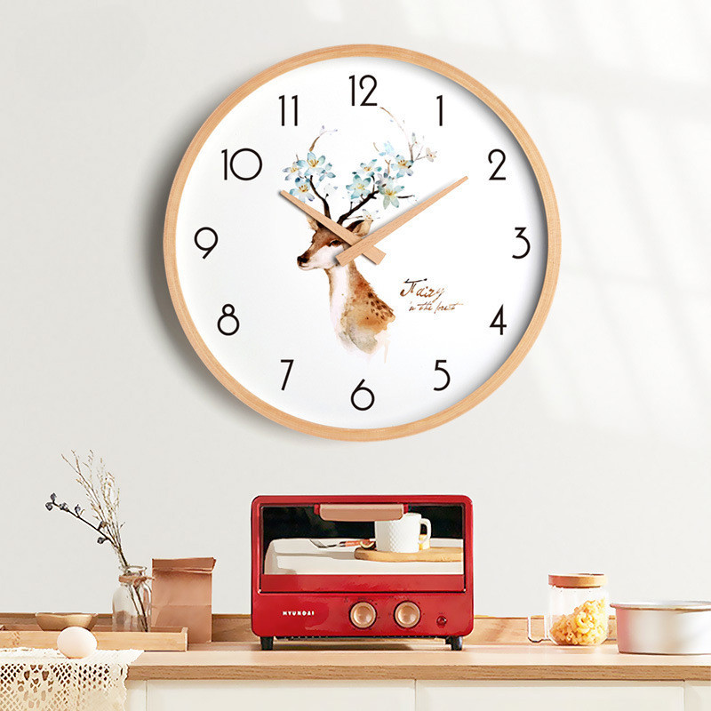 8-16 Inch New Wall Clock Modern Minimalist, Living Room Clocks Creative ...