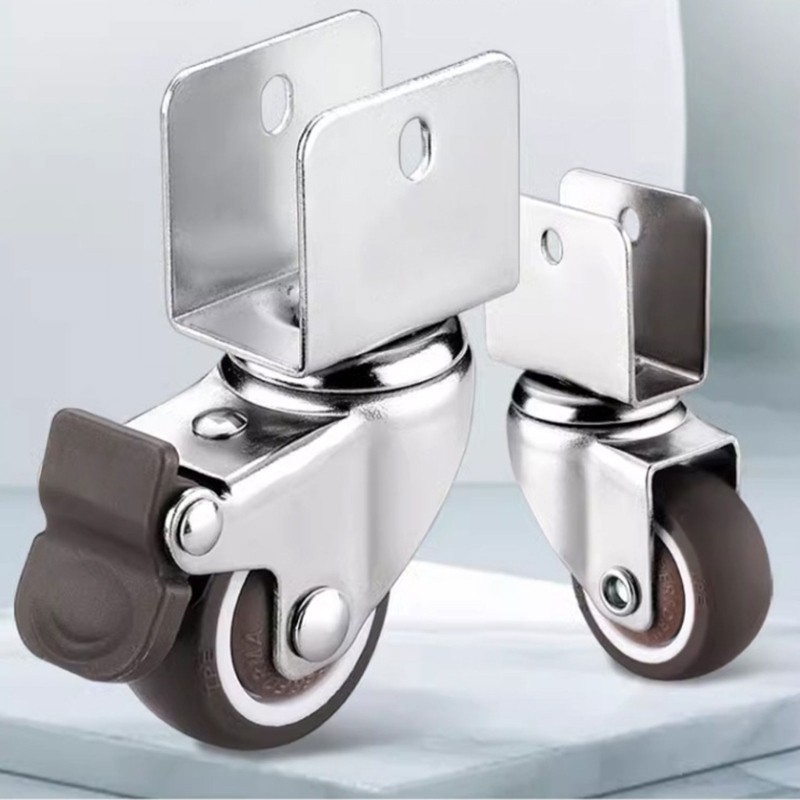 HL 4Pcs 1 5inch Universals Swivels Casters Replacement Heavy Duty ...
