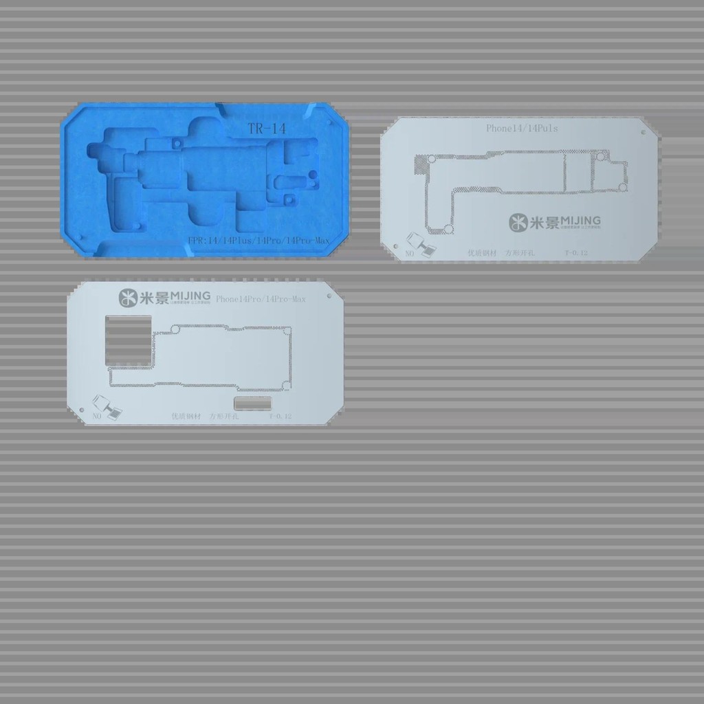 MiJing Z20 Pro Magnetic Stencil Fixture For iPhone X-15 PRO MAX ...