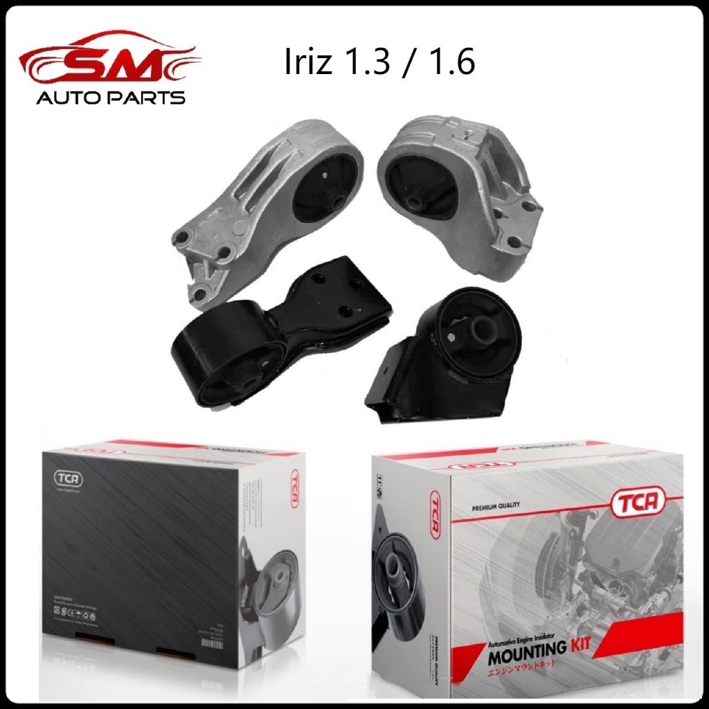 TCA - Proton Iriz 1.3 / 1.6 Engine Mounting Kit Set ( 1Set 4Pcs ...