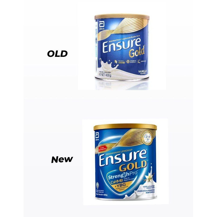 ENSURE GOLD VANILLA FLAVOUR 400G (EXP:10/2025) | Shopee Malaysia