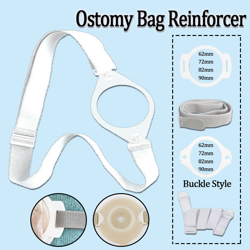 Velcro & Buckle Ostomy Bag Reinforcer Ostomy/Hernia Support Belt Stoma ...