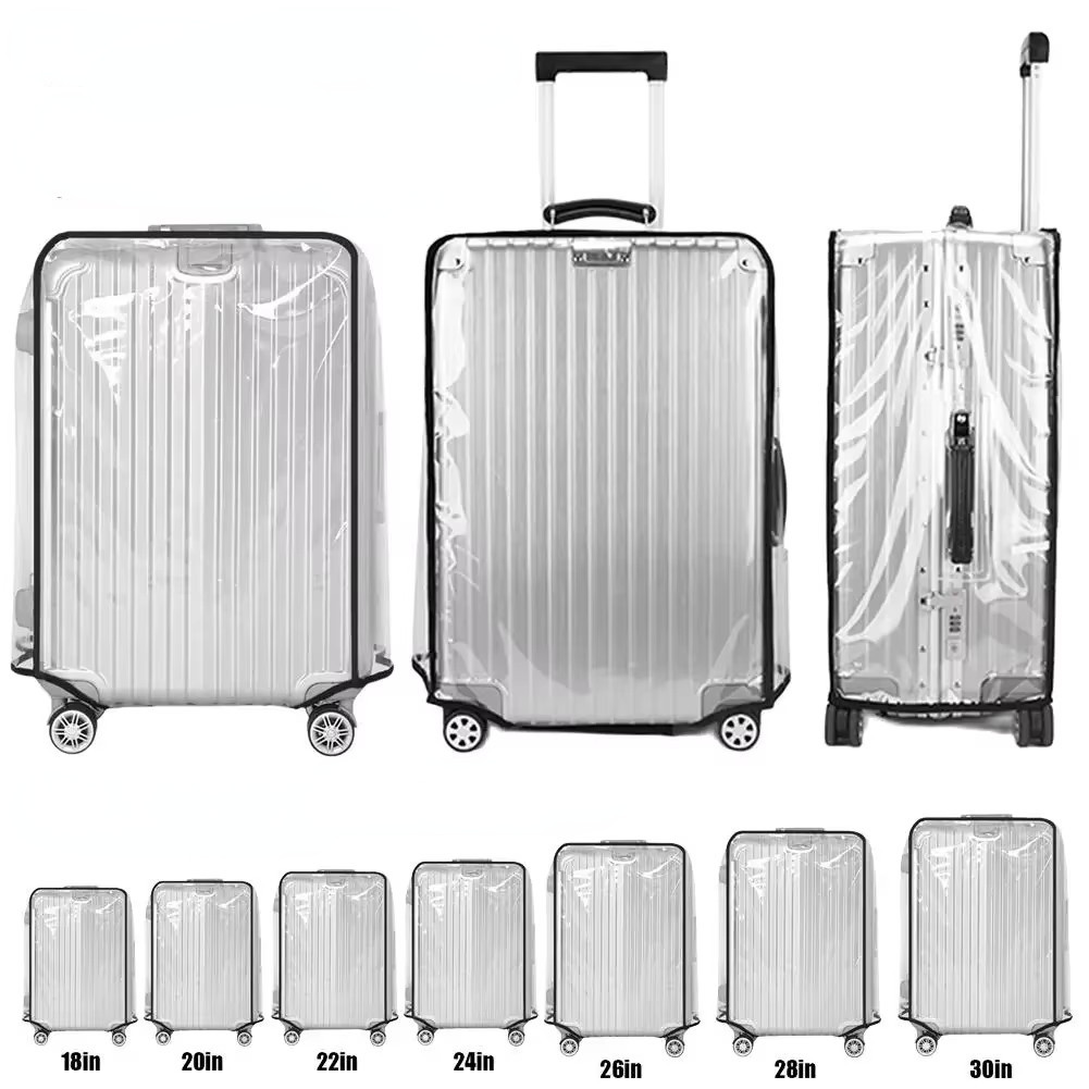 Transparent Luggage Cover Protector Travel Suitcase Luggage Bag Cover ...