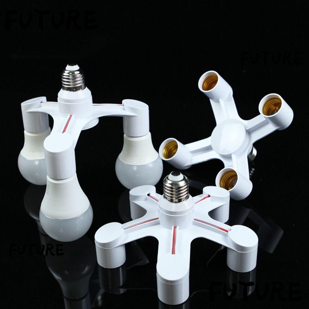 HL-FUTU LED Bulb Holder Multifunction Base Converter Splitter Lamp ...