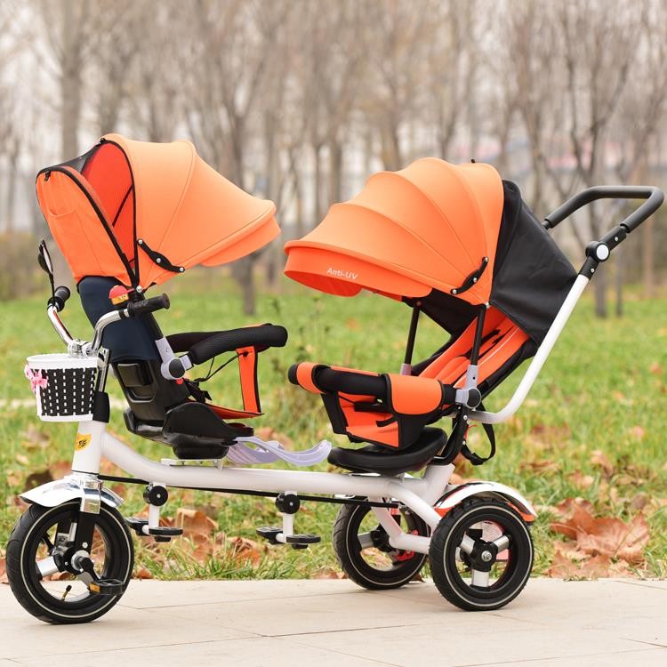 Genuine free shipping children's tricycles, twin strollers, double ...