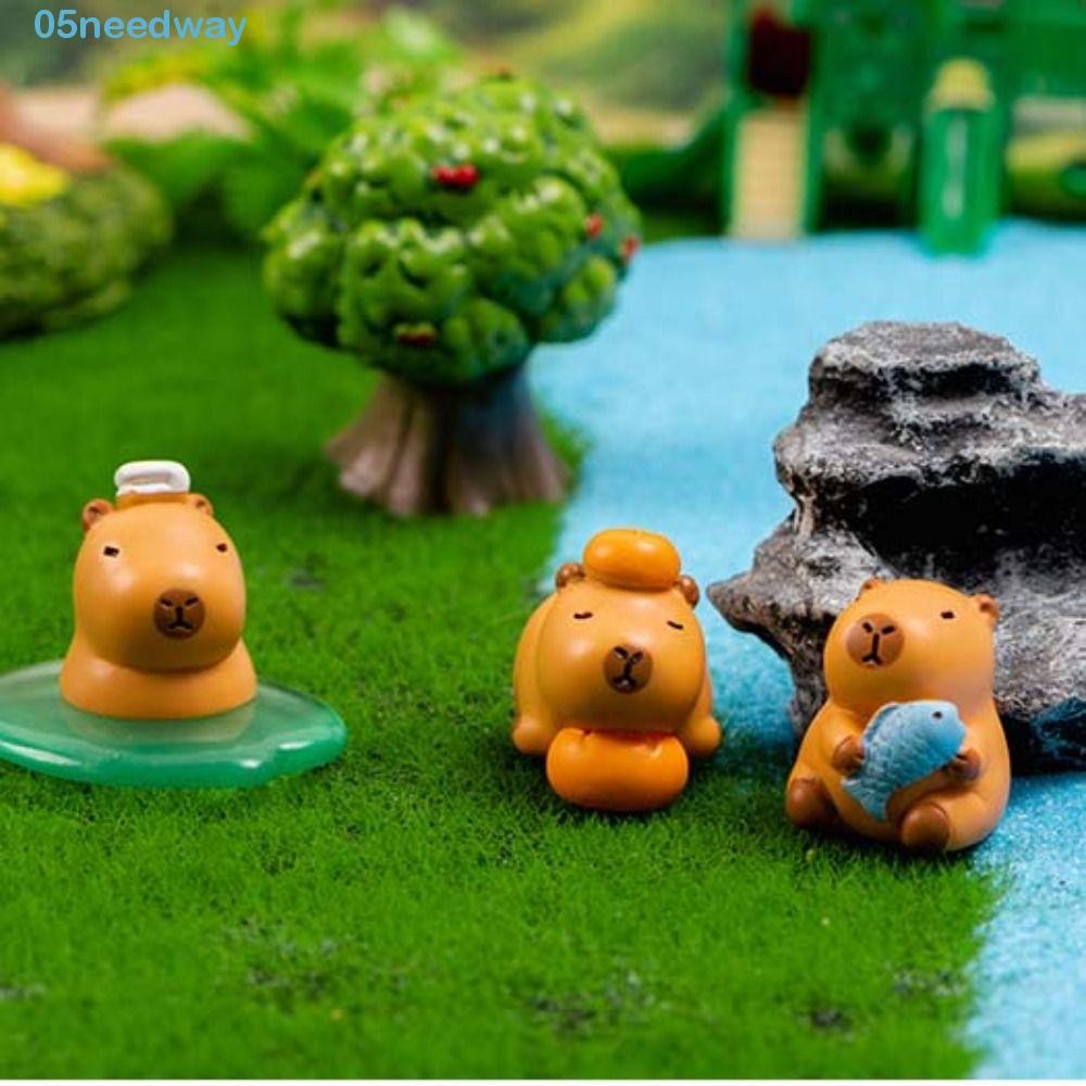 NEEDWAY Capybara Figure Toys, Animals Capibara Simulation Simulation ...